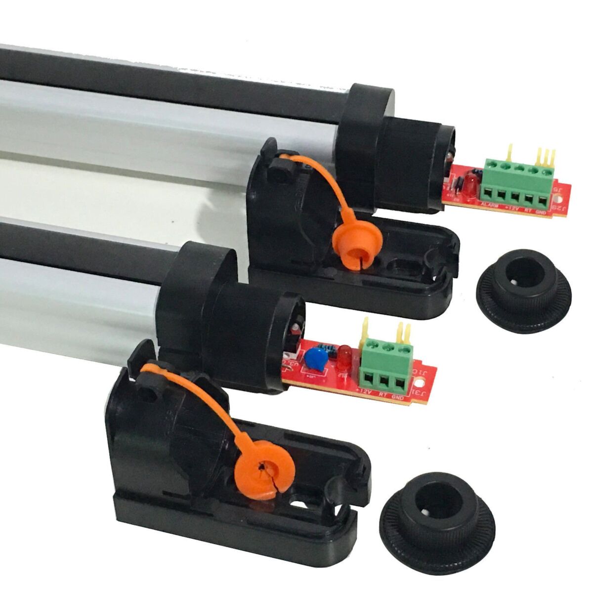 Alarm System 4 Beams IR Digital Infrared Barrier Detector Sensor for ...